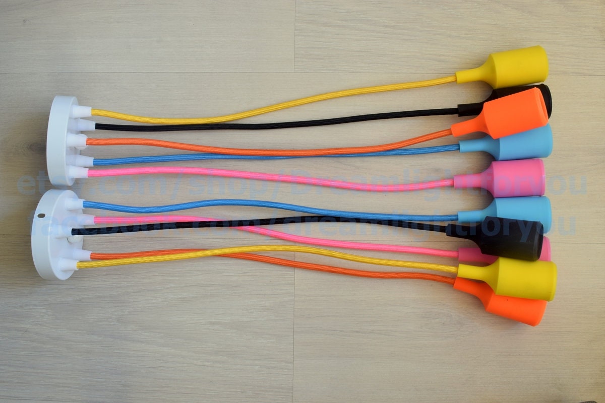 3-15 Pendant lights Cluster light Nursery lighting Spider | Etsy