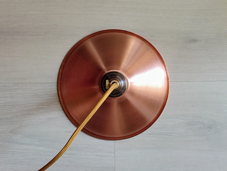 Red Copper Pendant Lighting Vintage Chandelier Lighting Cuprum Pendant ...