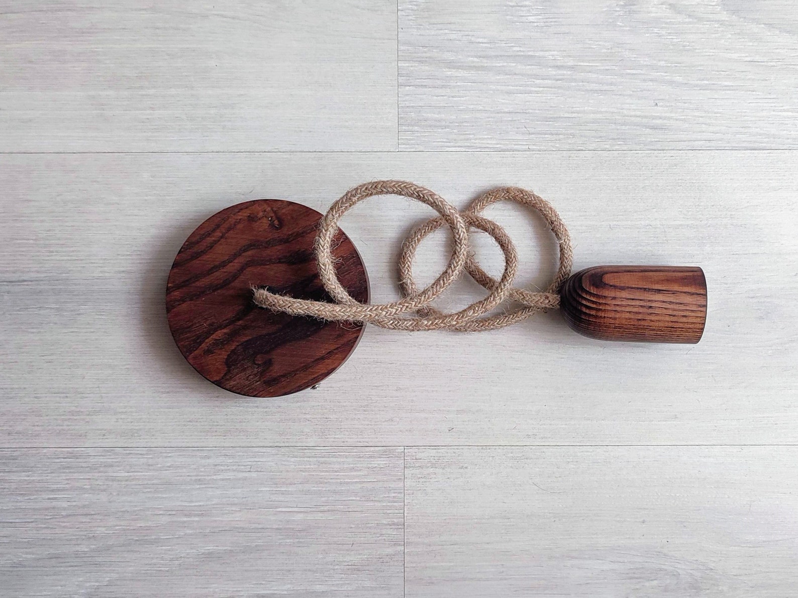 Dark Wood Light Socket Pendant Light Hanging Light Socket - Etsy