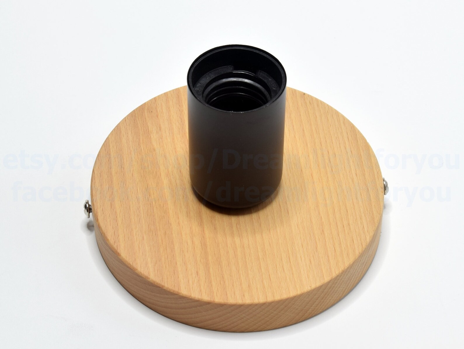 Wooden / steel Sconce / Ceiling light fixture wooden Lighting | Etsy