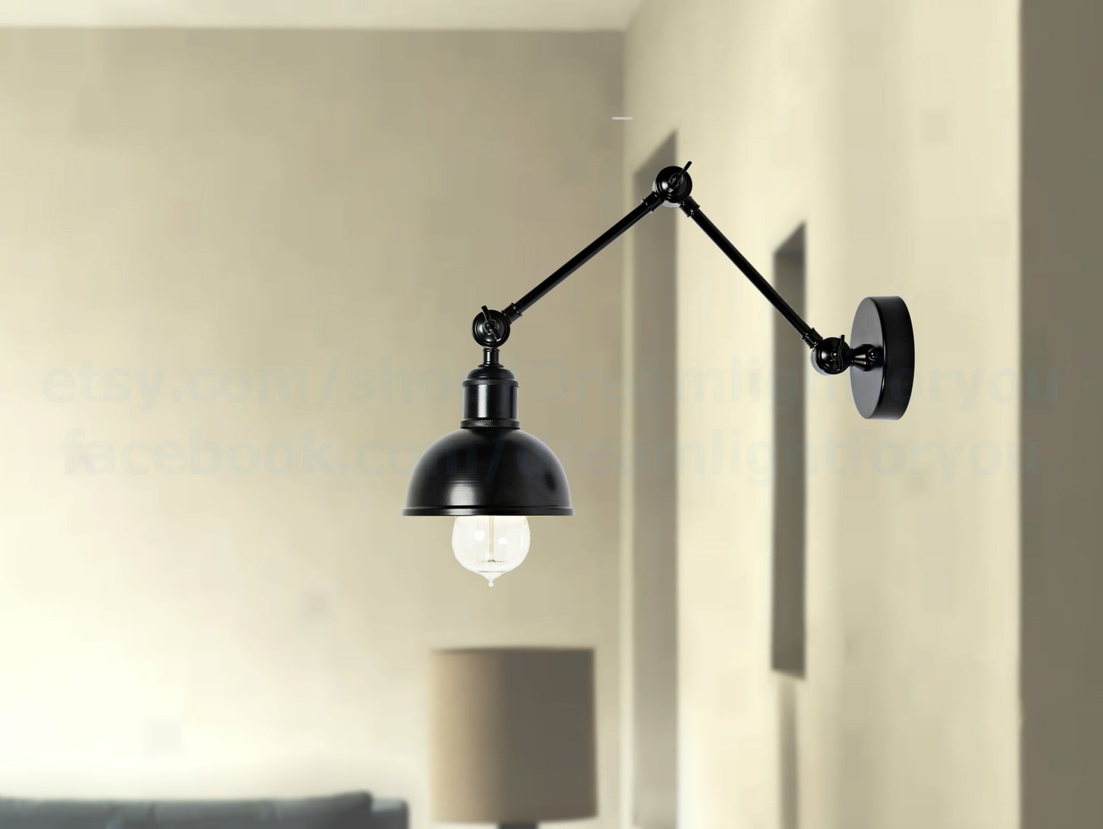 Swing Arm Lights Green Patina Brass Adjustable Arm Sconce Wall | Etsy