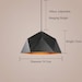 Polygon Pendant Light Fixture Modern Pendant Lighting Kitchen ...