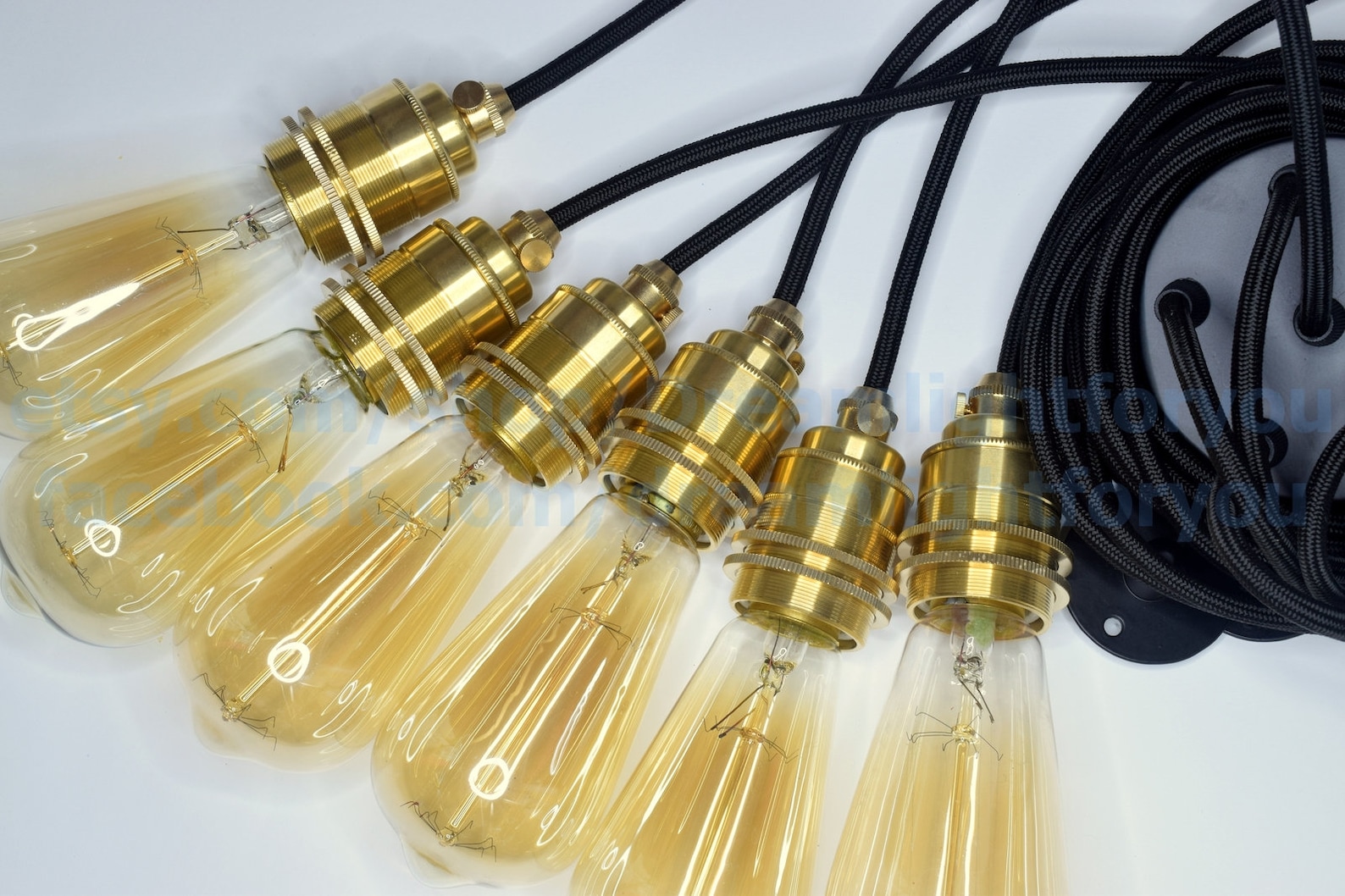 Brass Threaded Lamp Socket Shade Ready E26 E27 Brass Light | Etsy