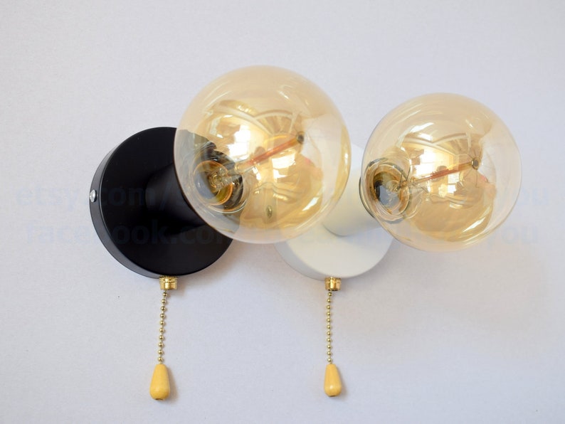 Minimalist Sconce / Ceiling Light Fixture Wall Plug in Light - Etsy