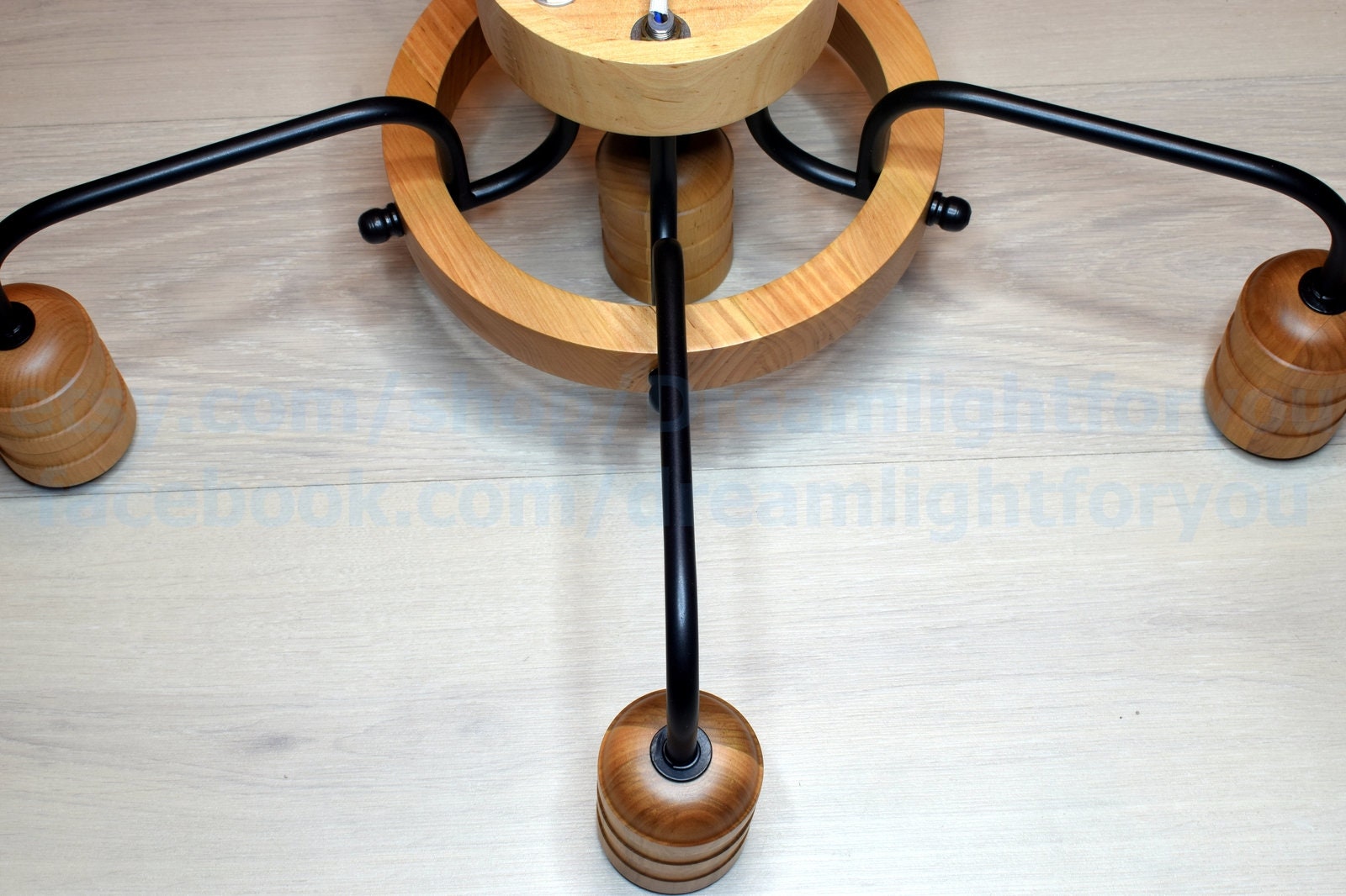 Wooden farmhouse lighting Dining light Rustic Pendant light | Etsy