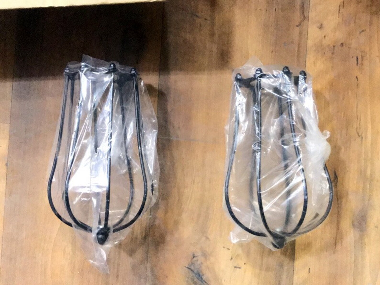 Industrial Lighting Cage Sconce Industrial Wall Light Hallway Sconce ...