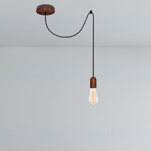 Gold Swag Pendant Light Shade Ready Lamp Socket off Center Lighting ...