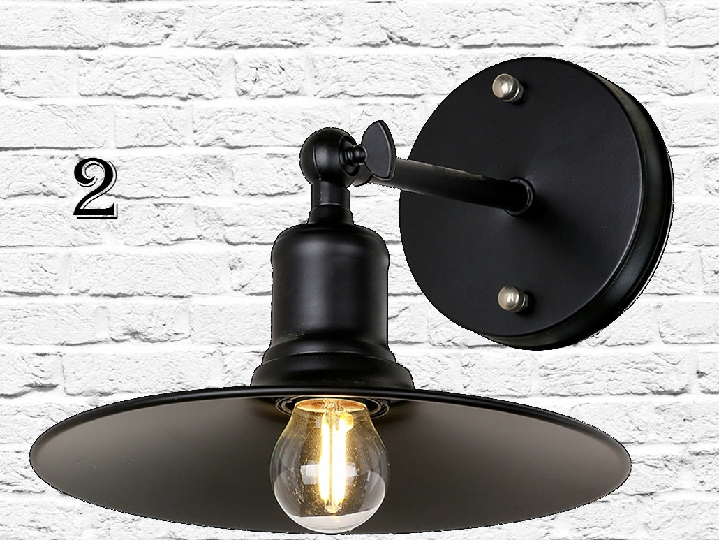 Industrial Wall Sconce Bar Wall Sconce Iron Wall Light Retro | Etsy