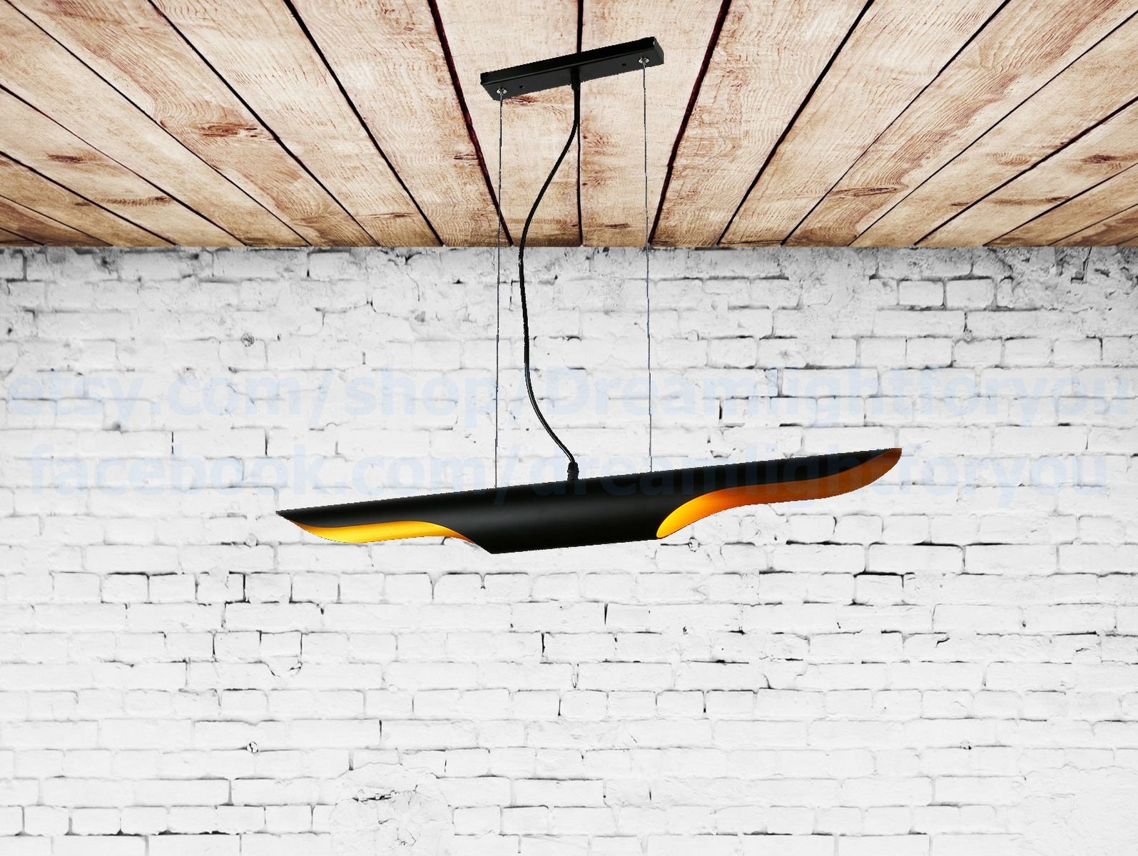 Modern Pendant Light Pipe Light Fixture Foyer Chandelier Dine - Etsy ...