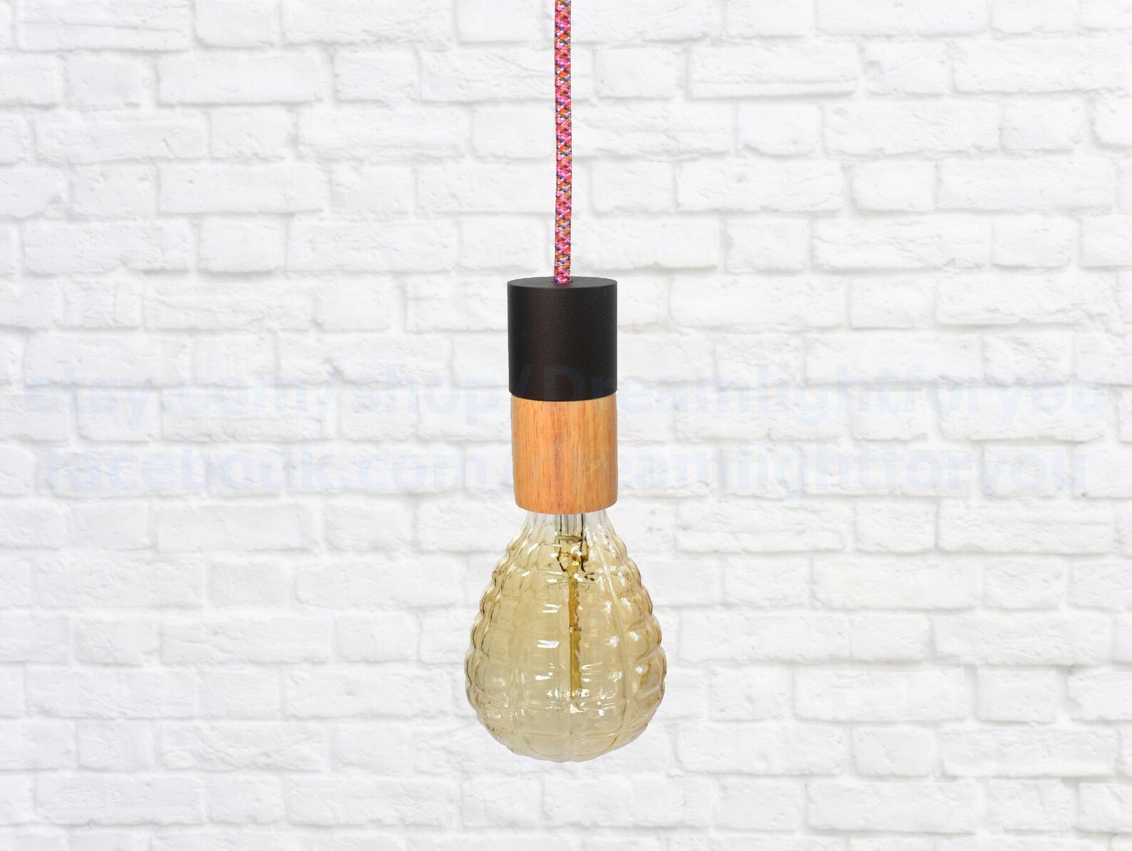 Rustic Chandelier Black & Wood Spider Chandelier 3-15 Multi Pendant ...