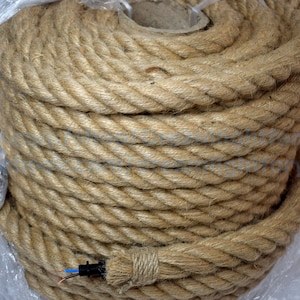 Electric Jute Rope Light Cord Soft Hemp Lamp Cord Jute Lighting Cable ...