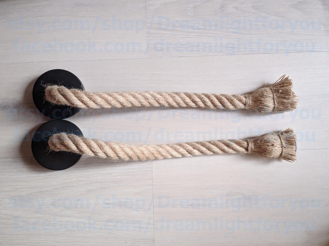 Hemp Rope Pendant Light Manila Rope Lamp Cord Jute Rope Light - Etsy