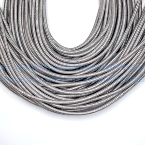 Sparkling Lamp Cord Glitter Gold Cloth Covered Wire Silver Golden ...
