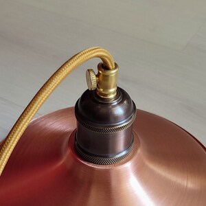 Red Copper Pendant Light Vintage Rustic Pendant Lighting Porch Pendant ...