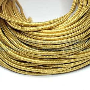 Sparkling Lamp Cord Glitter Gold Cloth Covered Wire Silver Golden ...