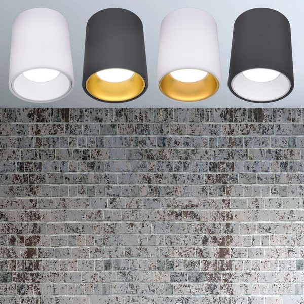 Sloped Cylinder Ceiling Light - Etsy