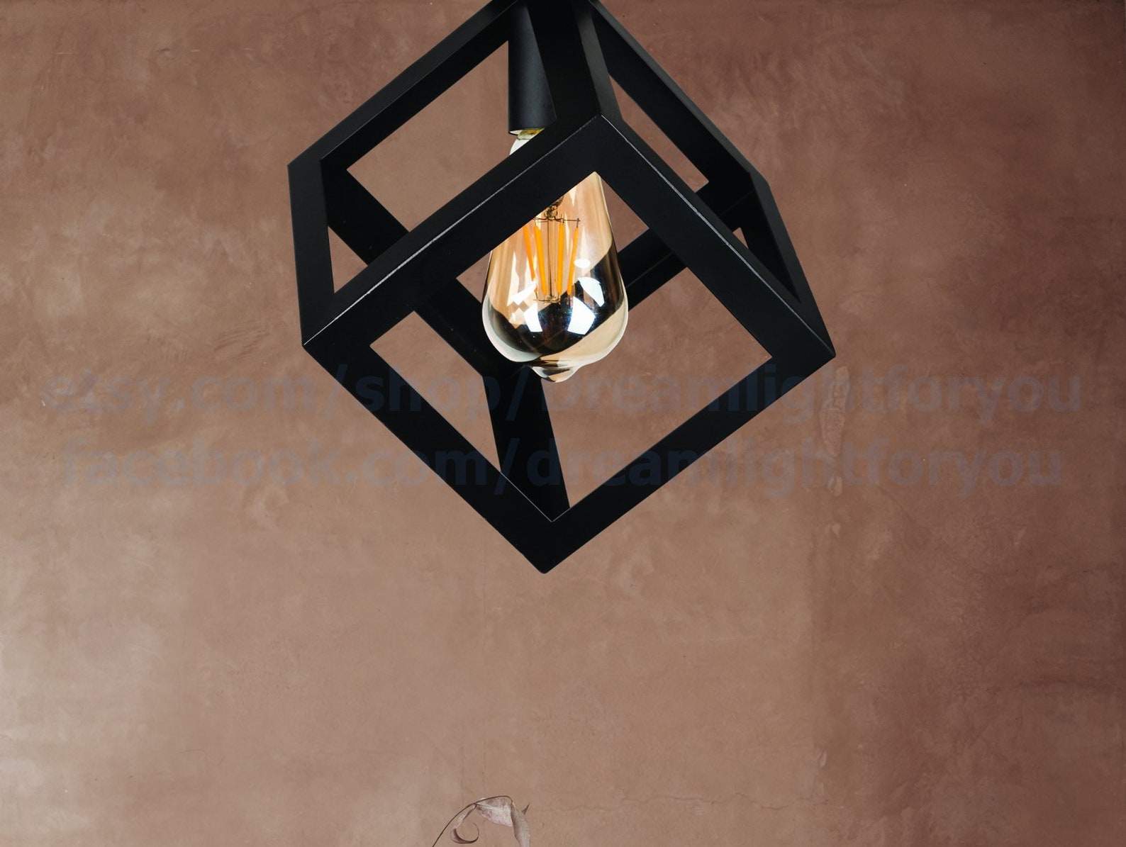 Cube Ceiling Light Fixture Pendant Light Flush Mount Ceiling Lights ...