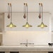 Counterweight Pendant Light Pulley Pendant Light Copper Pendant ...