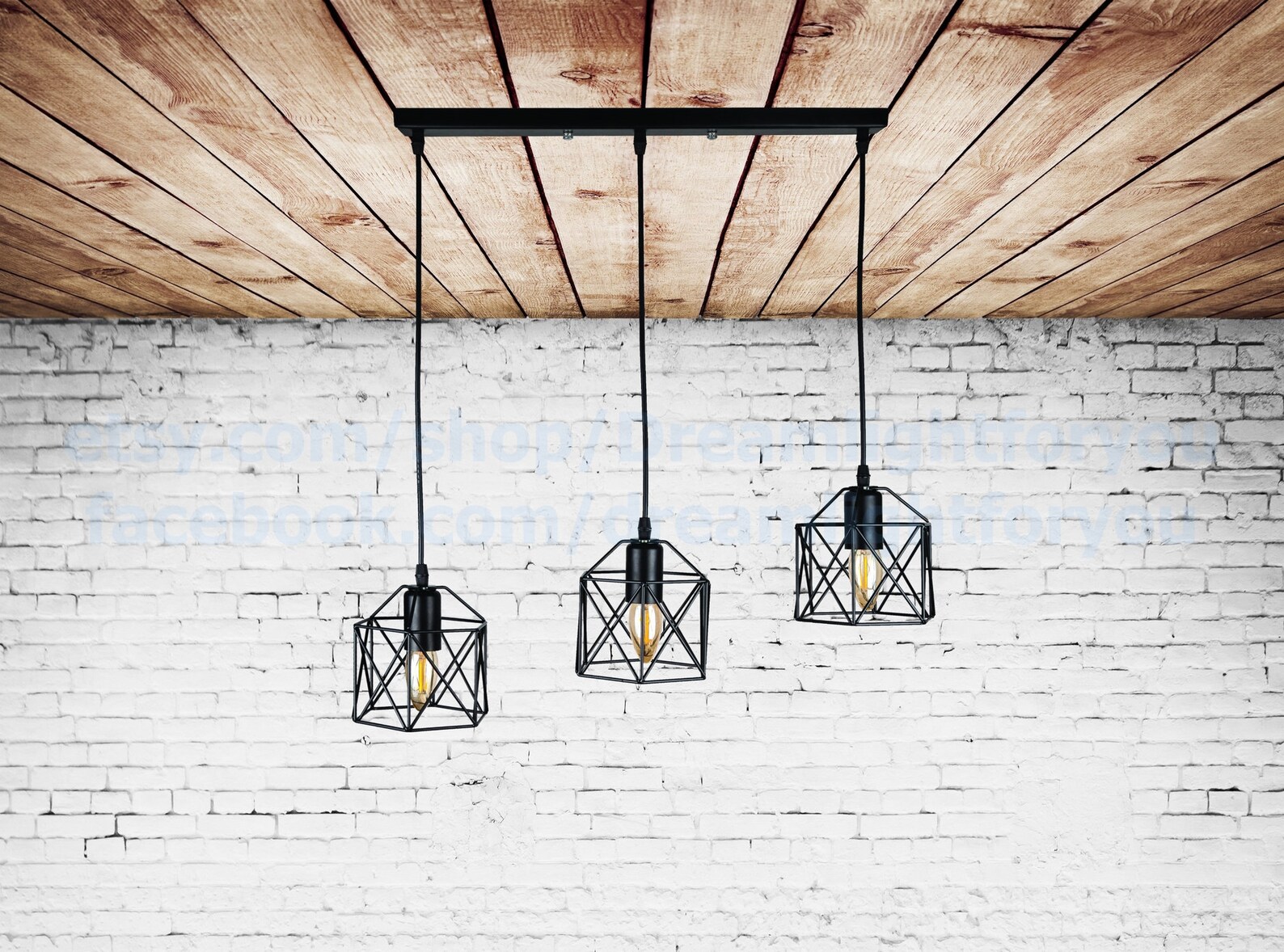 3 Light Cluster Pendant Lighting White Triple Chandelier 3 - Etsy