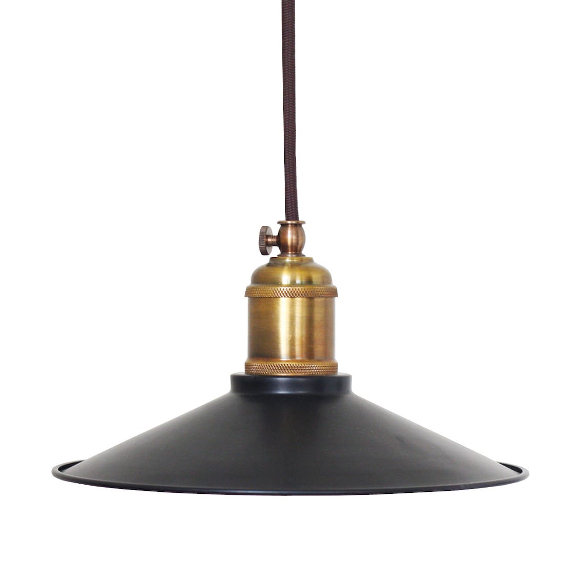 Handmade Steel Pendant Light Black Industrial Pendant Light Fixture for ...