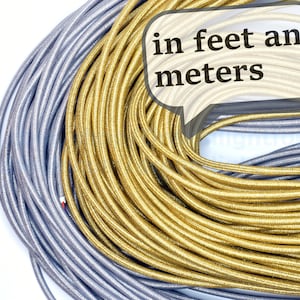 Sparkling Lamp Cord Glitter Gold Cloth Covered Wire Silver Golden ...
