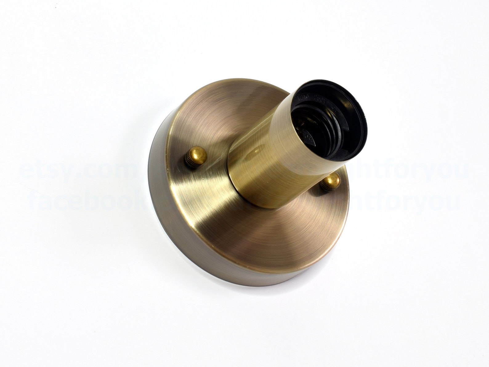 Bronze Wall Sconce / Flush Fixture Ceiling Light Fixture Minimalist ...