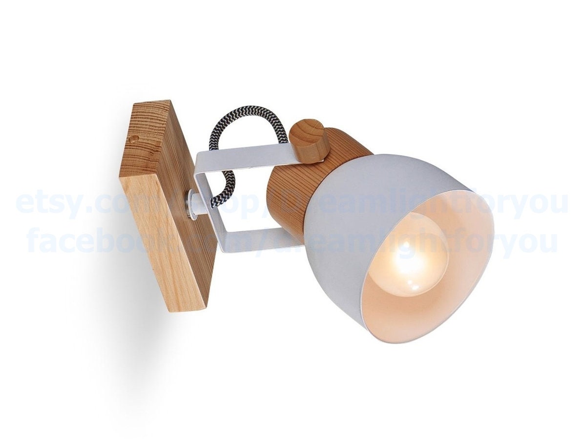 Modern wall sconce Ceiling light Wooden Wall sconces Lighting | Etsy