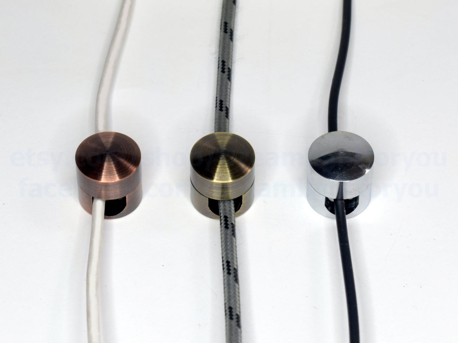 Copper Desktop Cord Keeper Metal Cord Clip Cable Clamp Cable Organizer ...