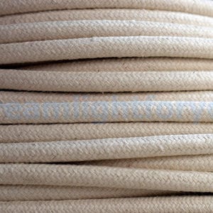 Cotton Textile Cable 1-25m (3-80ft) Fabric Covered Wire Fabric Lamp ...