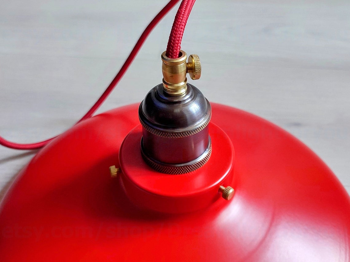 Red Pendant Light Kitchen Island Pendant Lighting Dine Room Light ...
