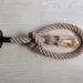 Hemp Rope Pendant Light With Knot Nautical Lighting Manila - Etsy