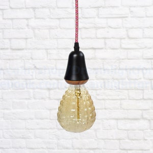 Wooden Light Socket Pendant Light Minimalist Wooden White Pendant Light ...