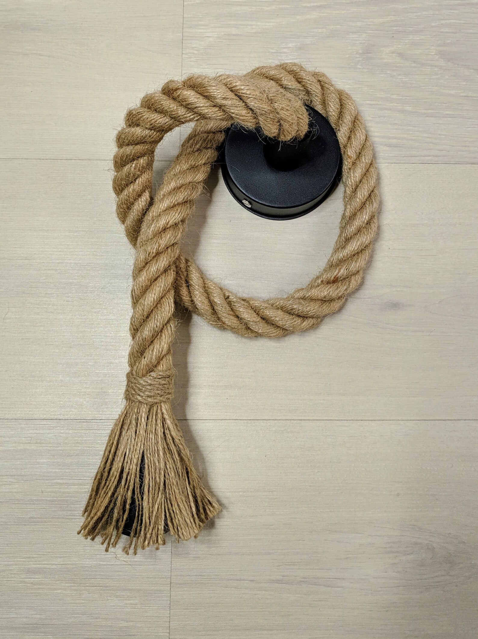 Hemp Rope Pendant Light Manila Rope Lamp Cord Jute Rope Light - Etsy