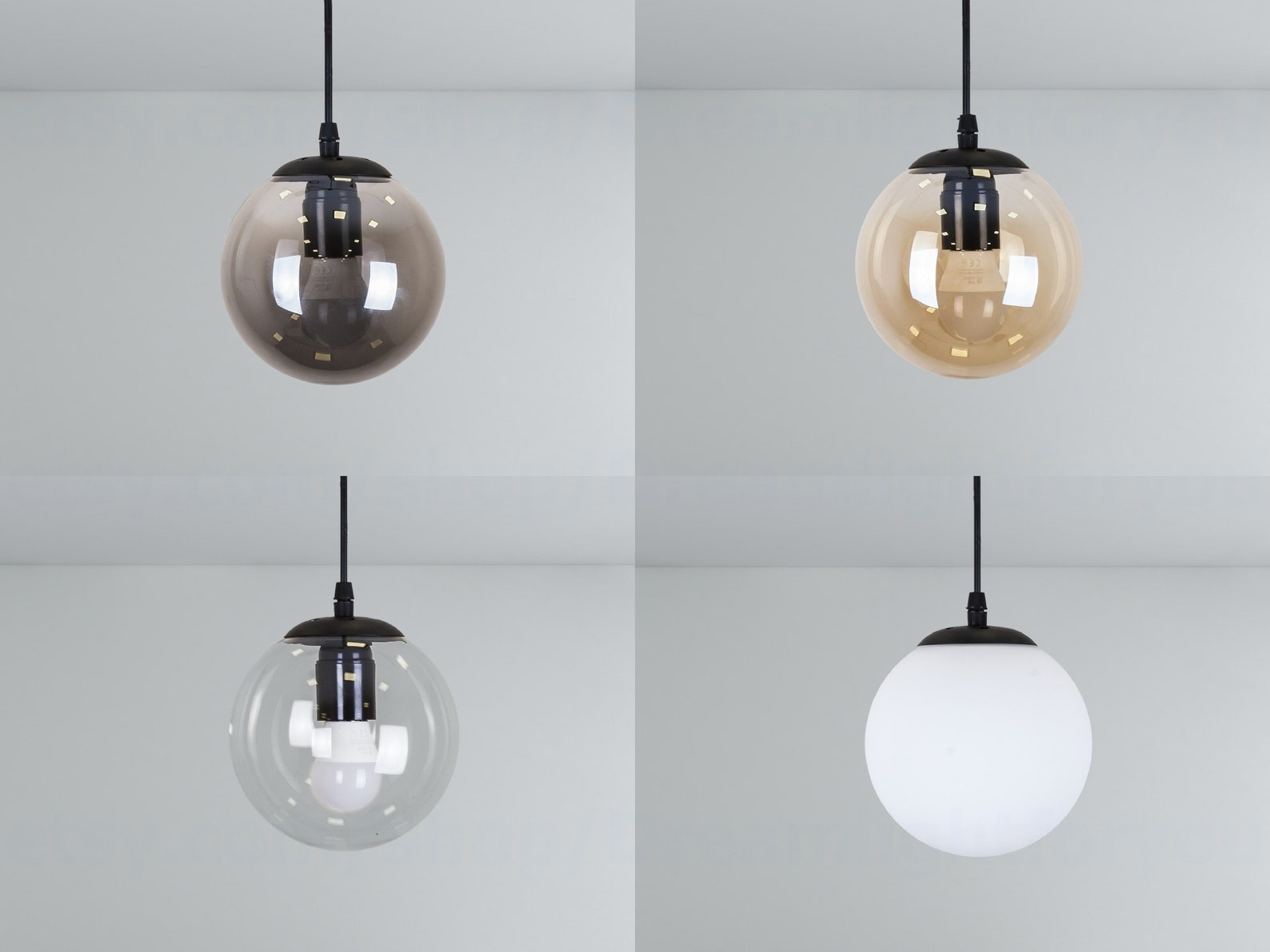 Swag Pendant Light Globe Swag Mount Pendant Lighting Sphere off Center ...