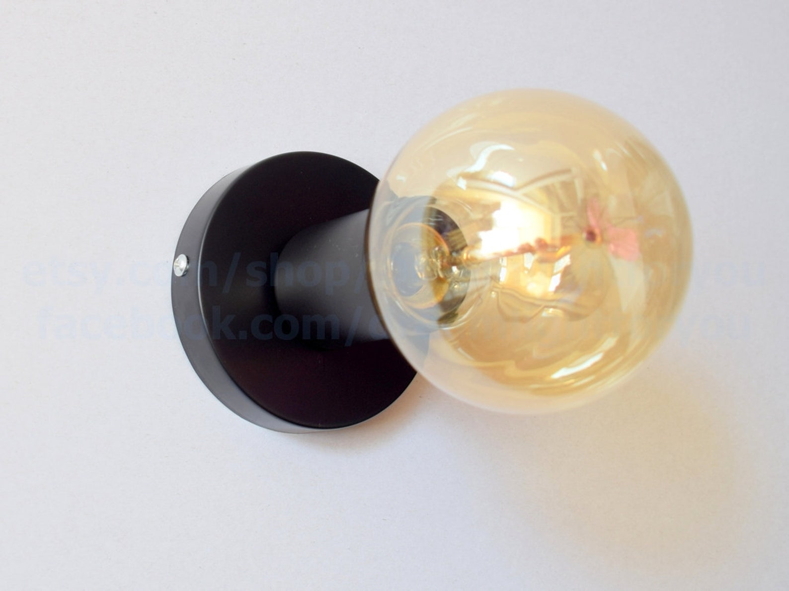 Minimalist Sconce / Ceiling Light Fixture Wall Plug in Light - Etsy