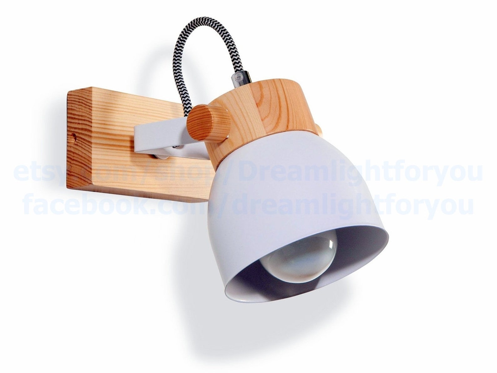 Modern wall sconce Ceiling light Wooden Wall sconces Lighting | Etsy