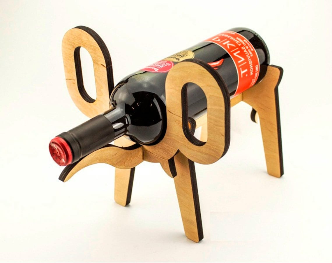 Wine Bottle Holder in the Form of Elephant Wine Rack Wine - Etsy