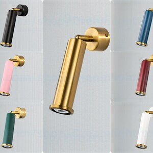 Navy Blue Tubular Double Sconce Spotlight Lamp Double Spotlight Wall ...