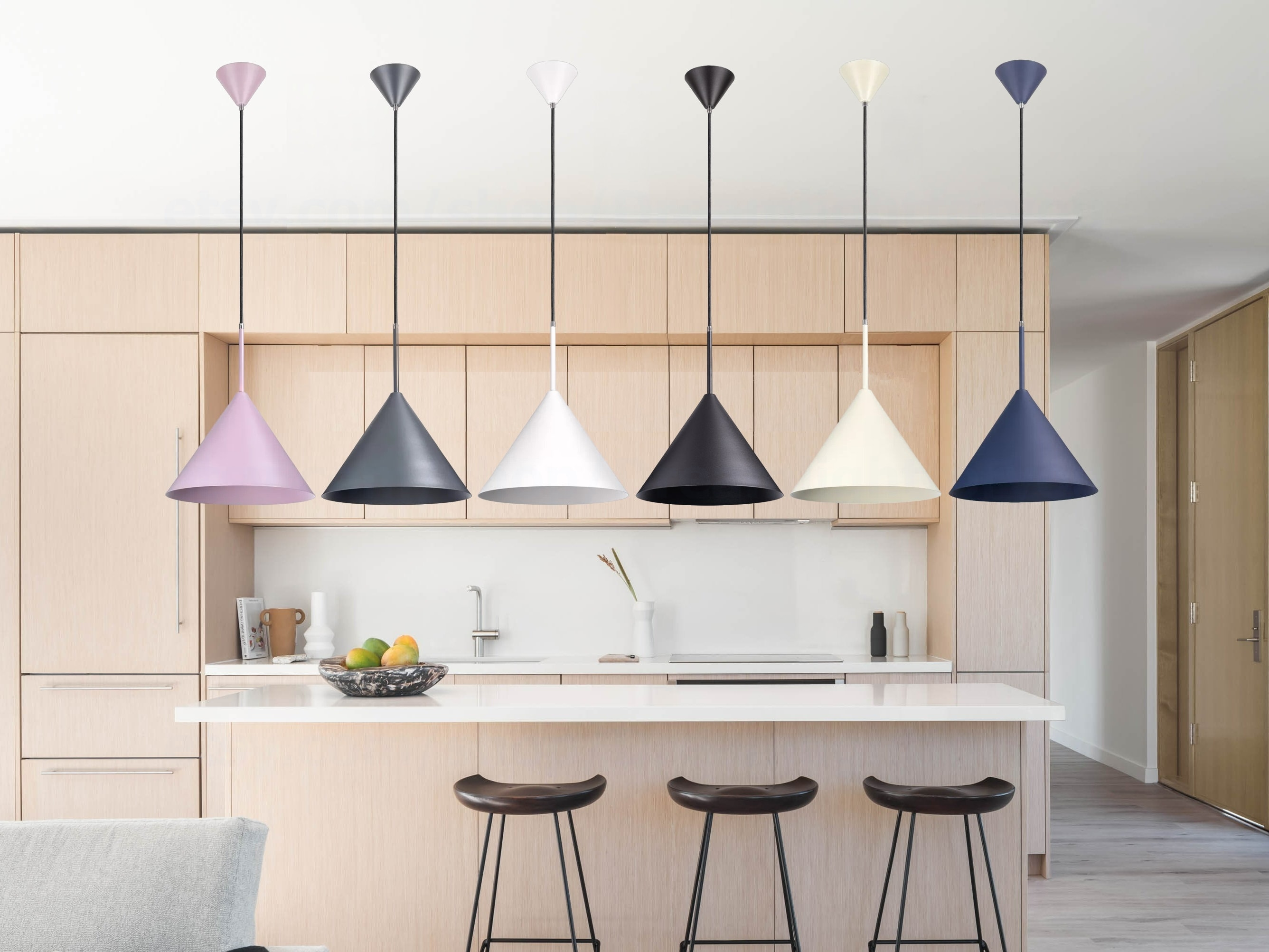 Ivory Pendant Light for Kitchen Island Lighting Alabaster Pendant Light ...