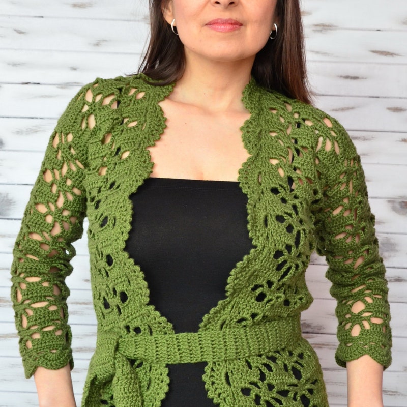 Crochet Boho Cardigan - Etsy