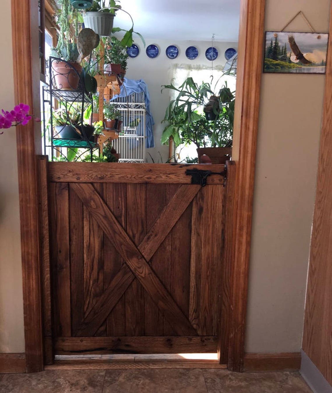 Traditional Baby Gate or Pet Gate Custom Pet or Baby Gate - Etsy