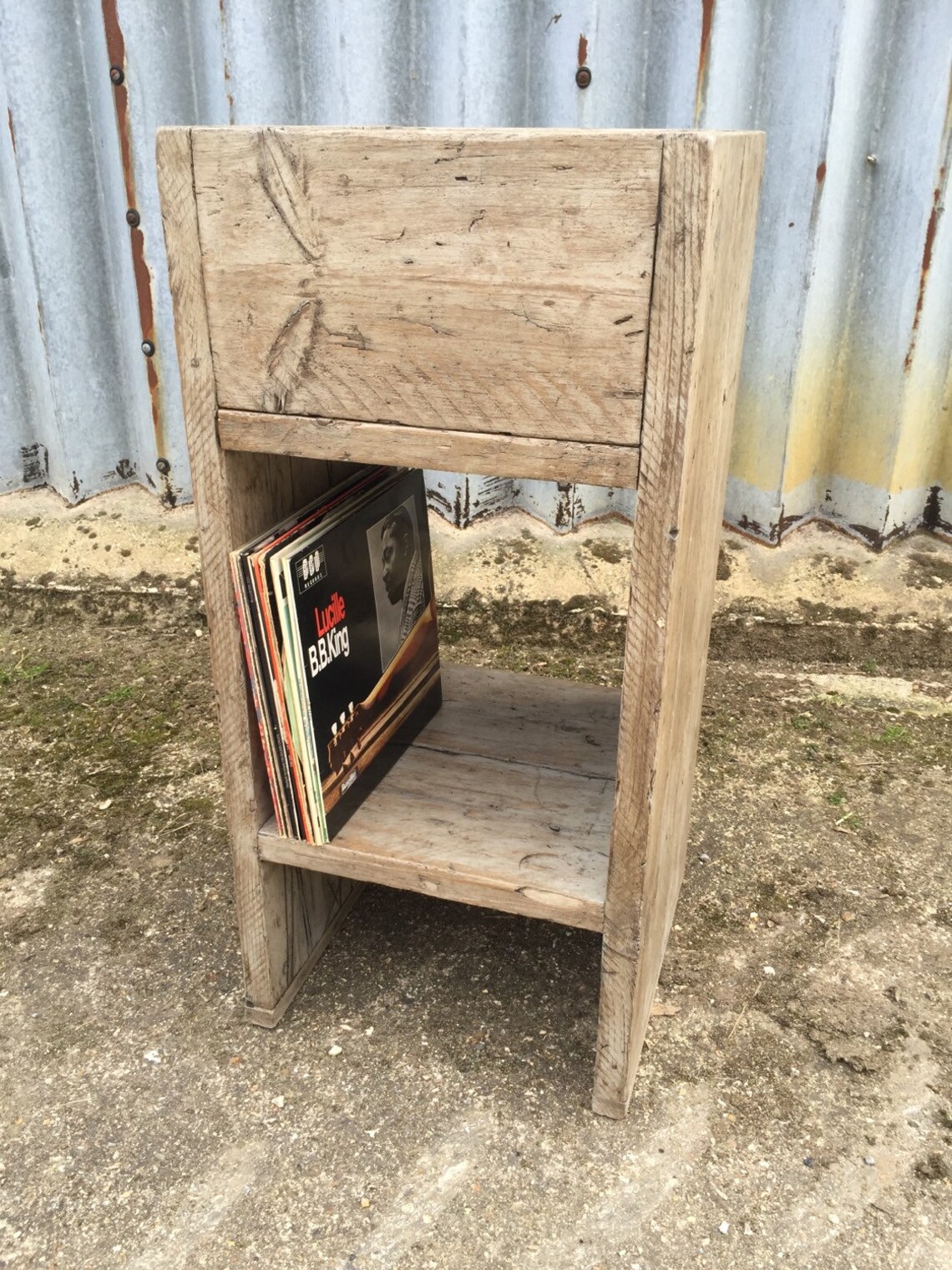 Reclaimed Record Display Units. for Delivery Charge Info See - Etsy