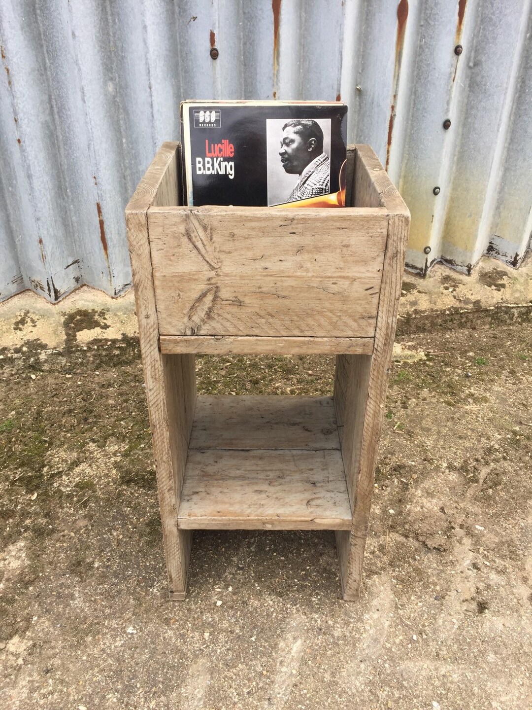 Reclaimed Record Display Units. for Delivery Charge Info See - Etsy