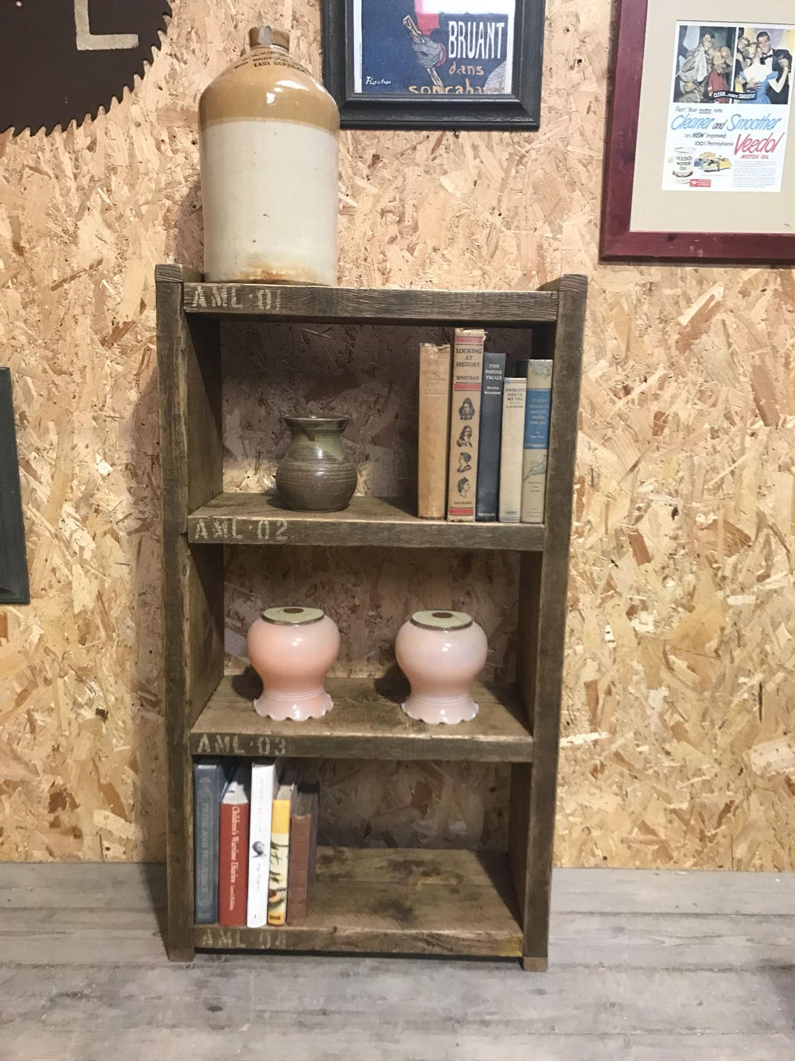 Small 4 Shelf Industrial up - Cycled Shelveing Unit ( for Delivery ...