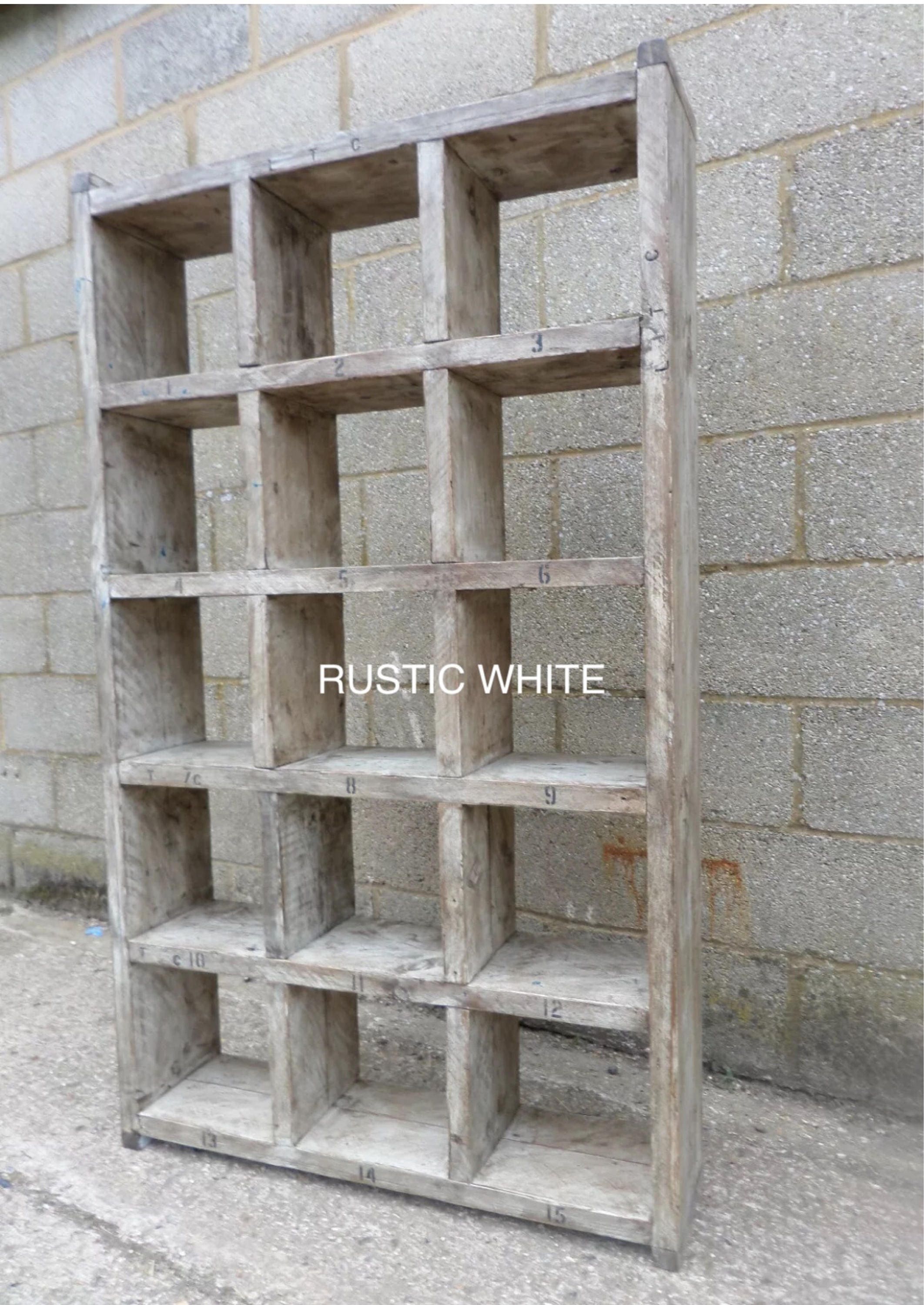 The Standard! Industrial Up-cycled Pigeon Hole Shelving Unit ( for ...