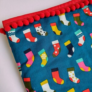 LARGE CHRISTMAS STOCKING, Ruby Star Society Fabric Holiday Stocking ...