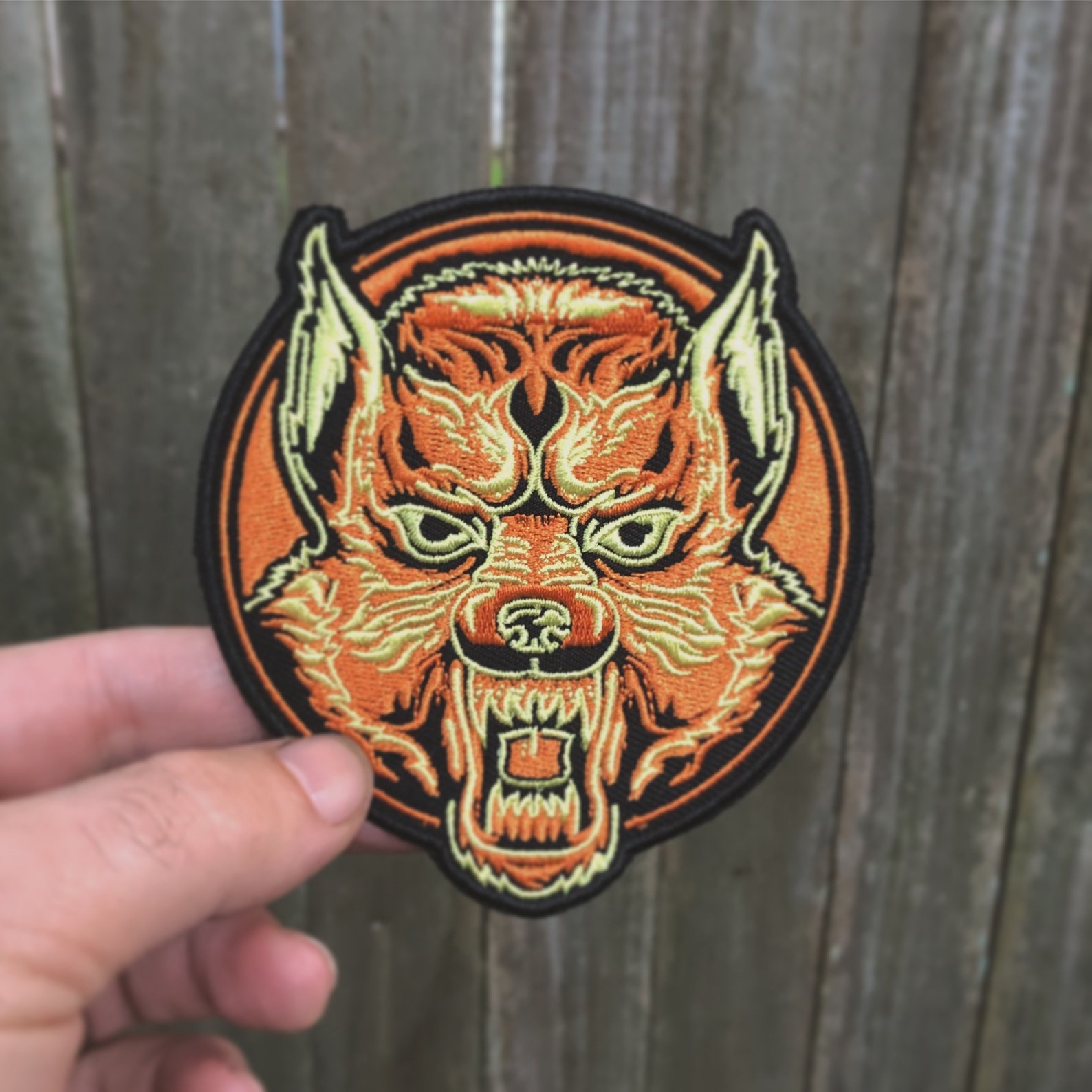 Cryptid Addiction - Dogman Patch - Etsy