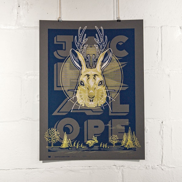 Jackalope Print - Etsy