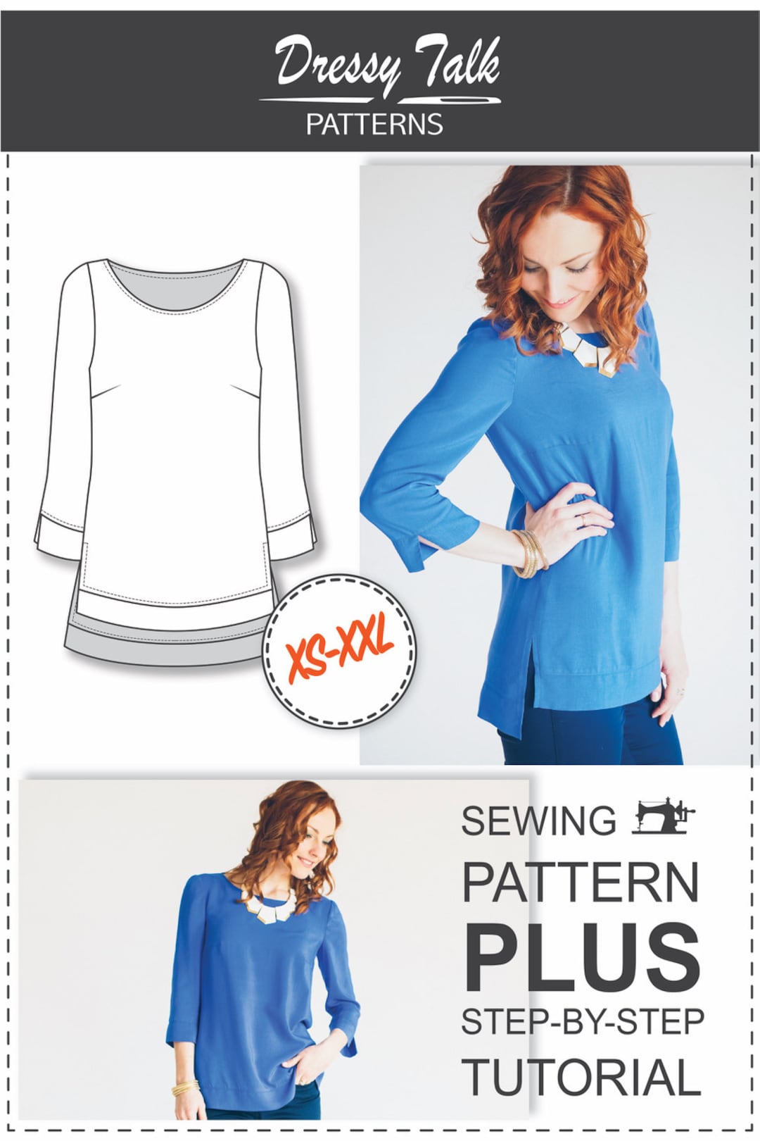 Blouse Patterns - Sewing Patterns - Clothing Patterns - Sewing Tutorial ...