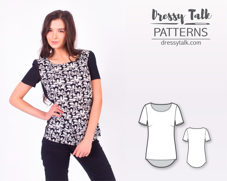 Blouse Patterns Womens Sewing Patterns Easy Sewing - Etsy
